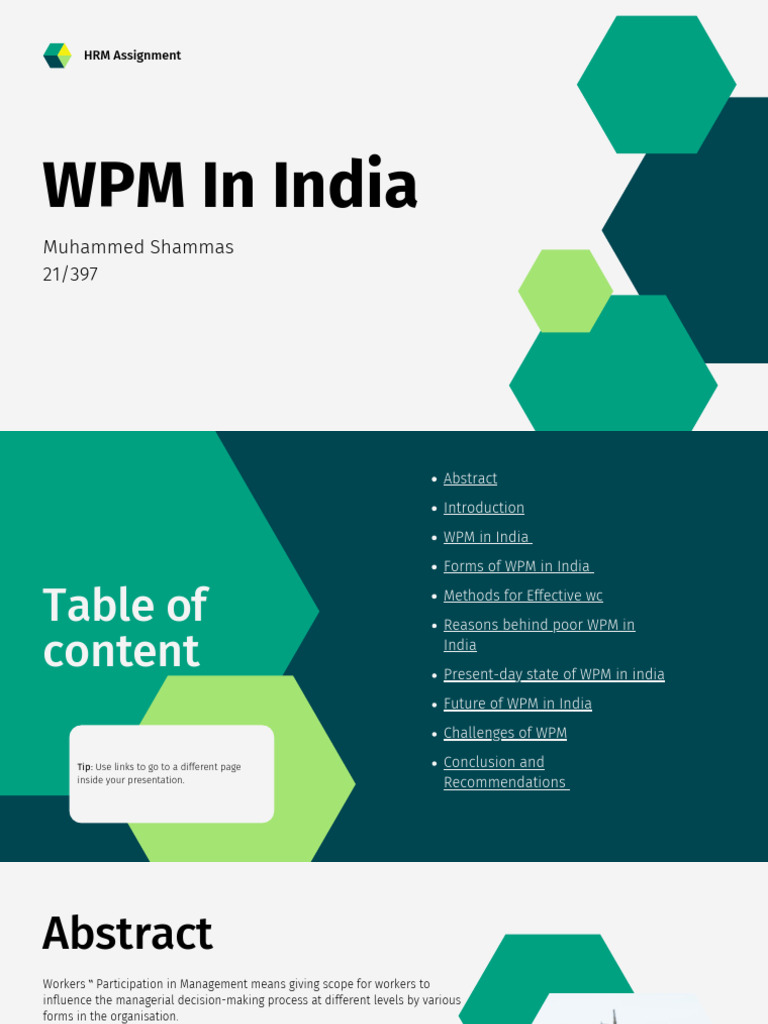 WPM in India | PDF | Employment | Economies
