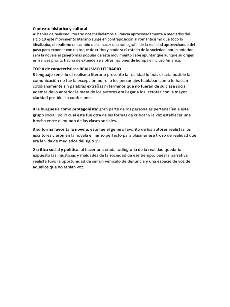 Contexto Historico | PDF