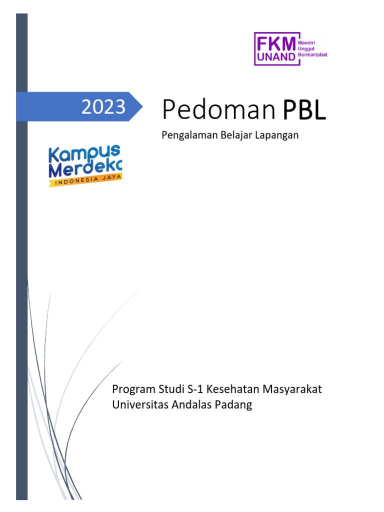 Pedoman PBL 2023 | PDF