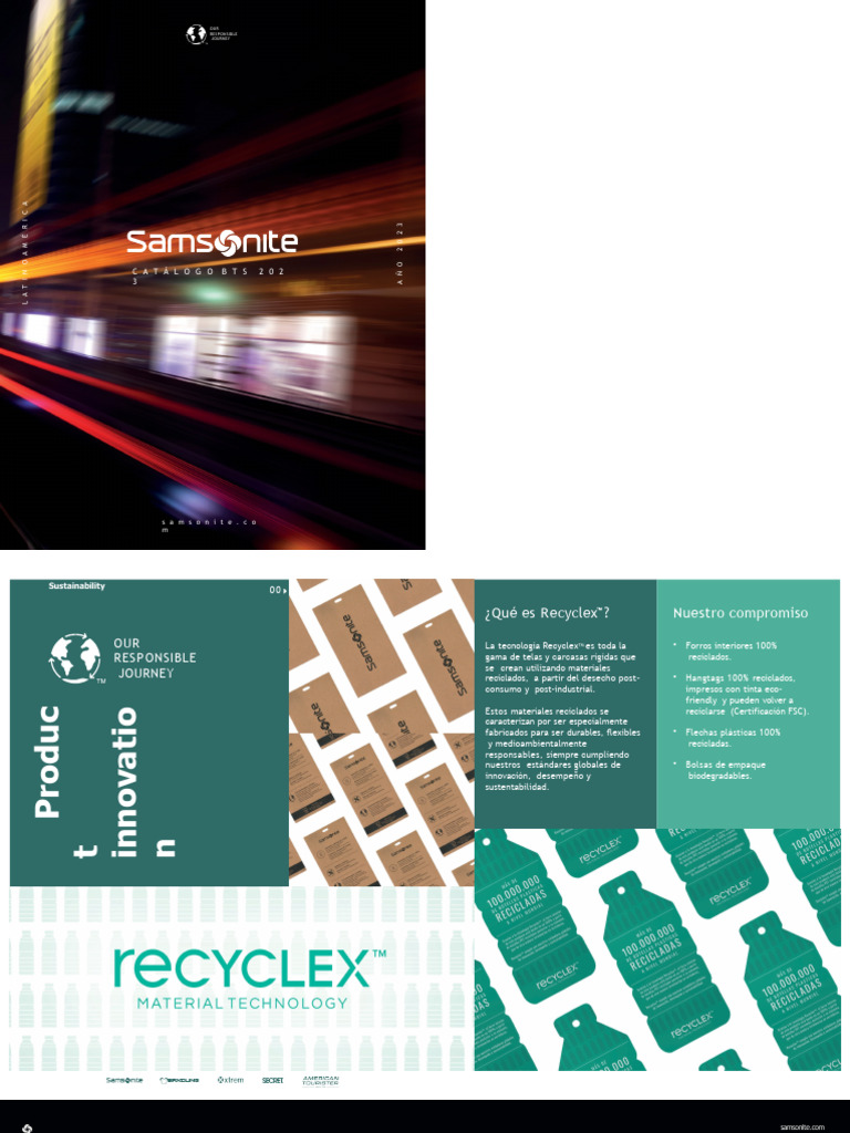 Catálogo Bts 2023 Samsonite México | PDF