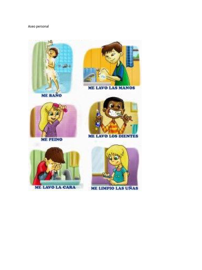 Aseo Personal | PDF