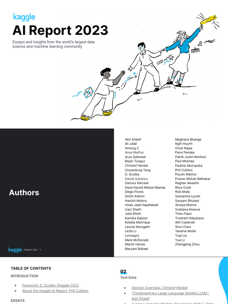 Kaggle Ai Report 2023 | PDF | Computer Vision | Artificial Intelligence