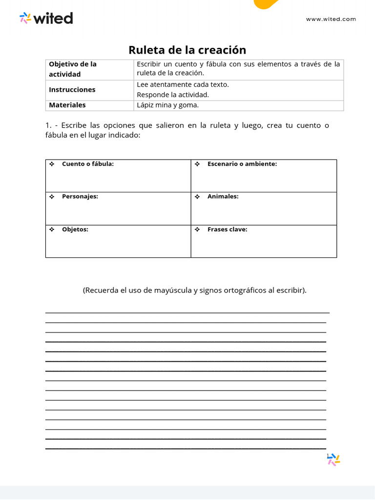 5b Ruleta de La Creacion | PDF