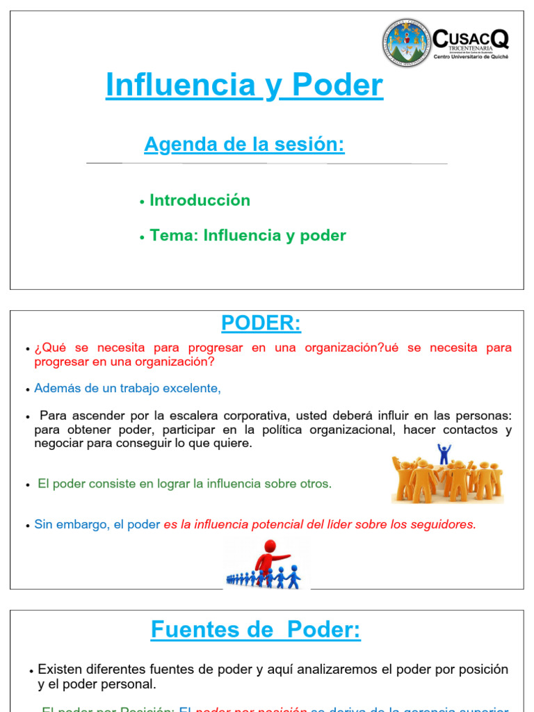 Influencia - Poder | PDF | Conceptos psicologicos | Sicología