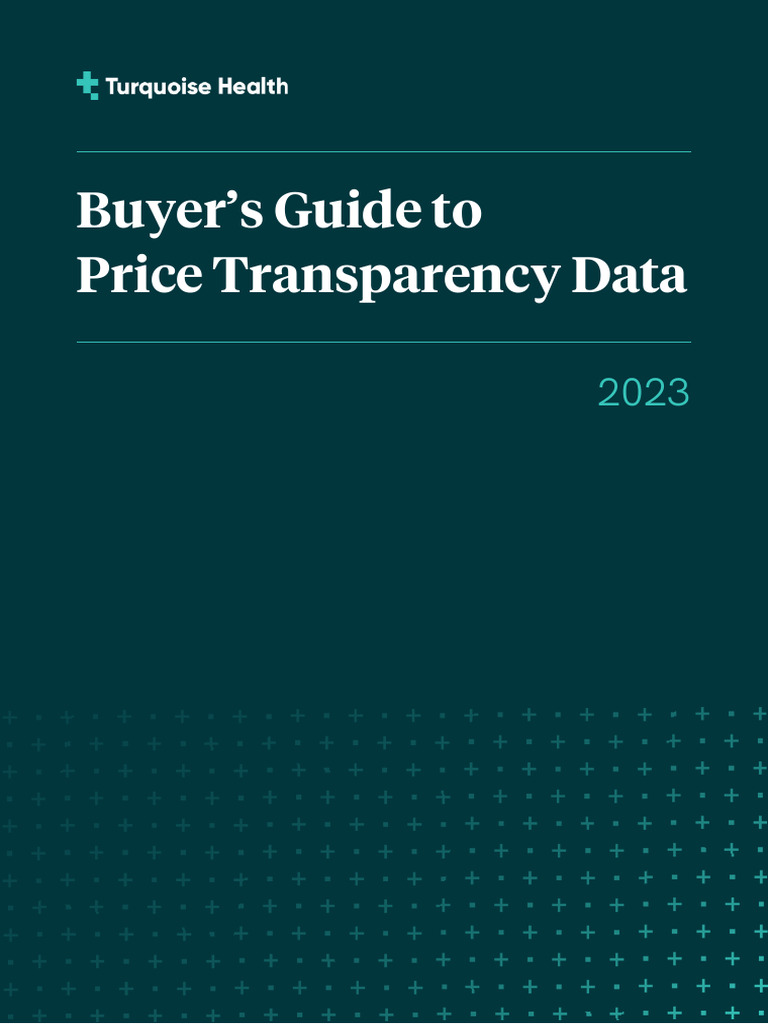 Buyers Guide To Price Transparency | PDF