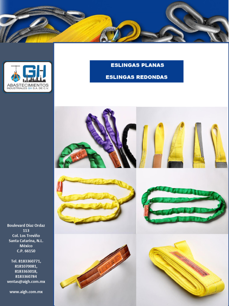 AIGH - Eslingas | PDF