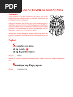 Angelus (Tagalog) | PDF