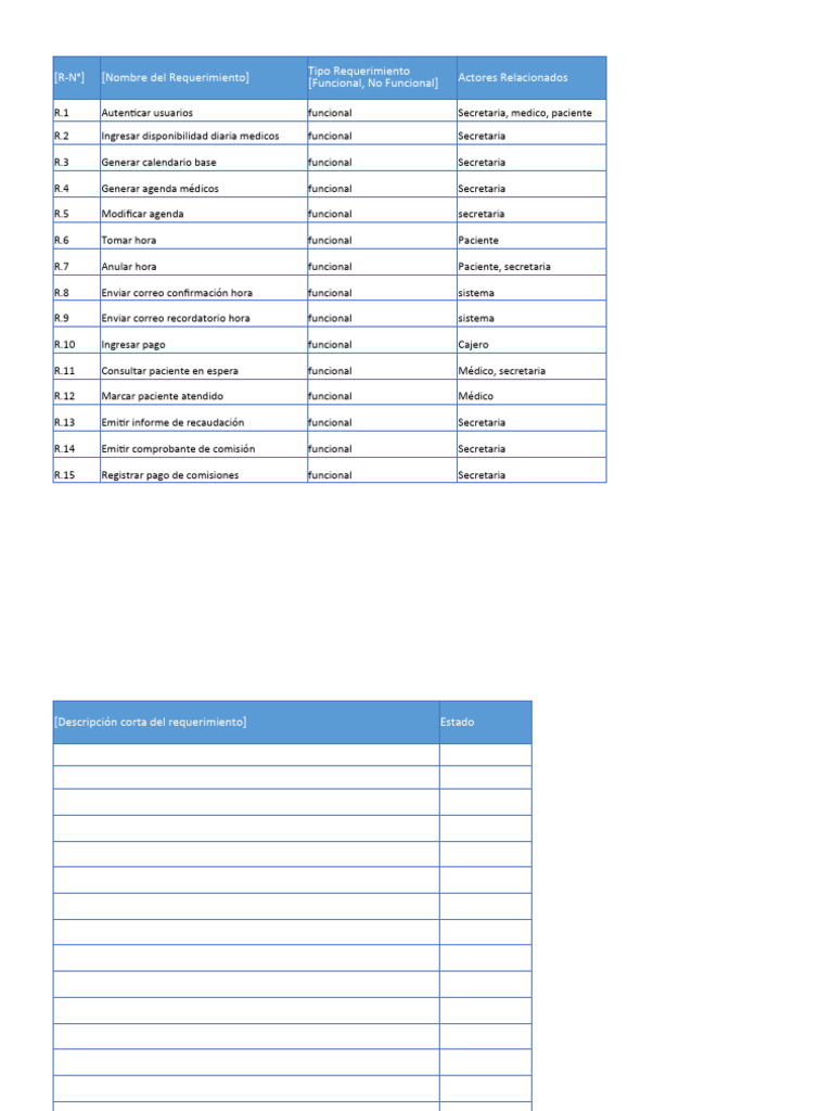 2 1 4 PLANTILLA Planilla de Requerimientos | PDF