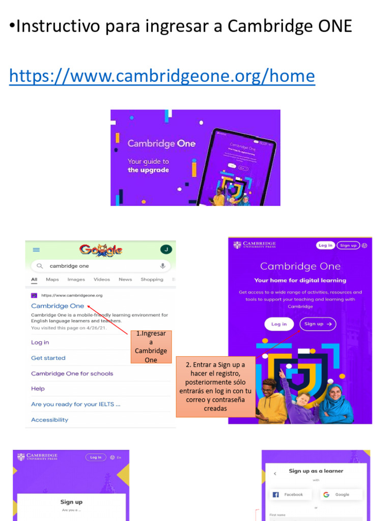 Manual C1.CAMBRIDGE ONE | PDF