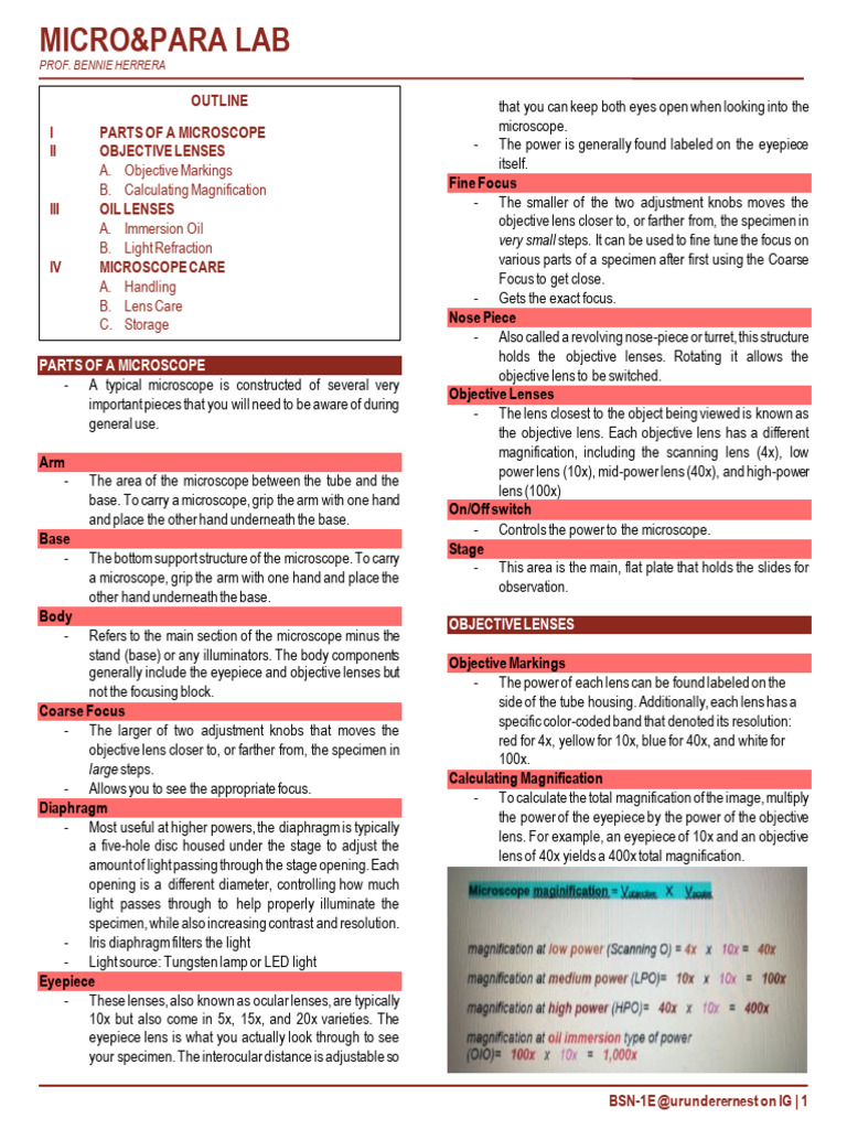 Transes-Micropara Lab Prelims | PDF | Staining | Gram Positive Bacteria