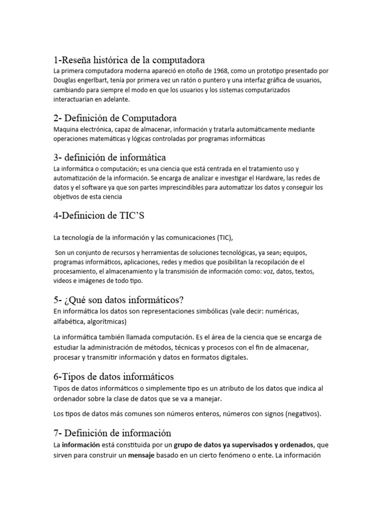 Manejo de Las Tic's | PDF | Informática | Programa de computadora