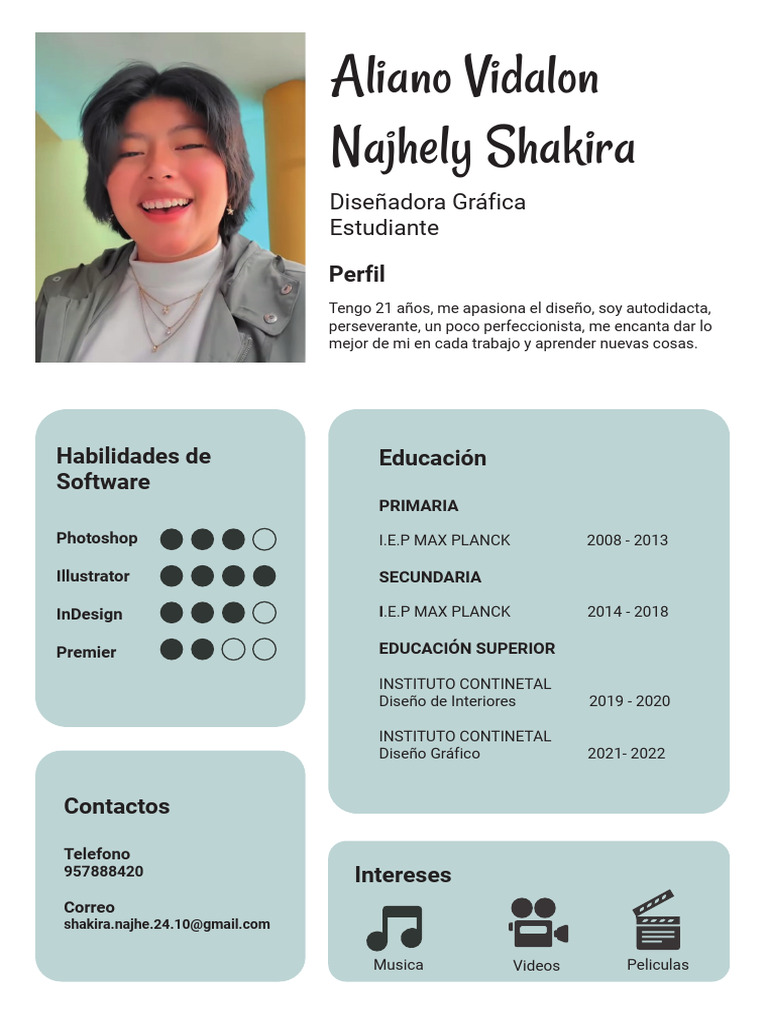 Curriculum Ejemplo | PDF