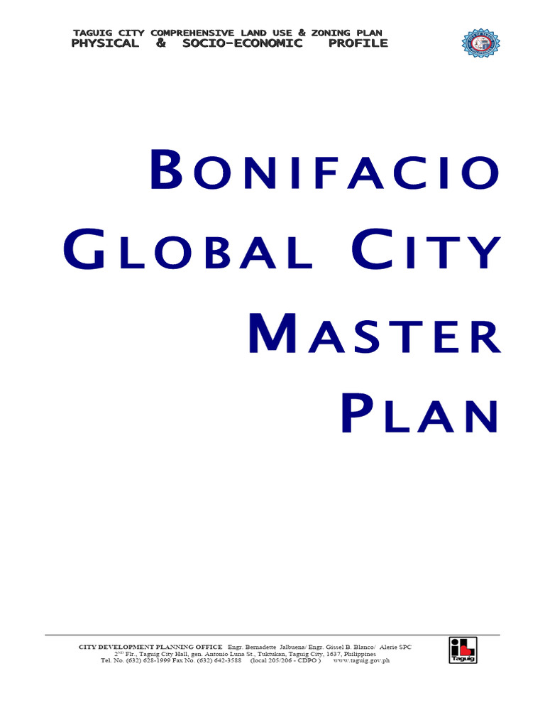 BGC Master Plan | PDF