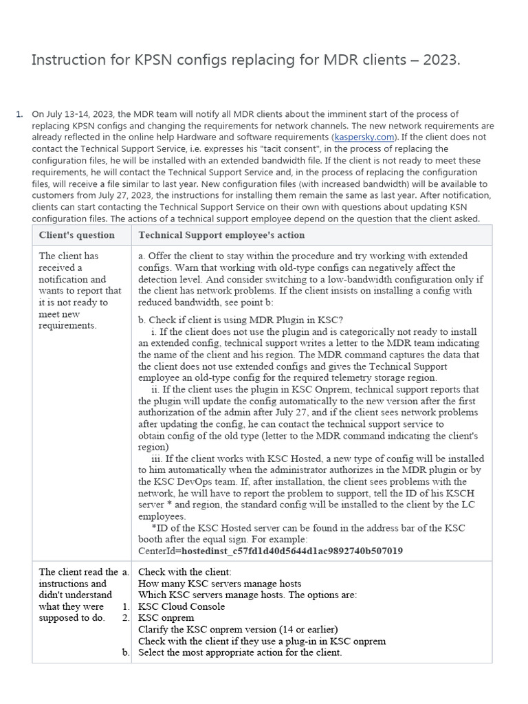 Replacing KPSN 2023 | PDF