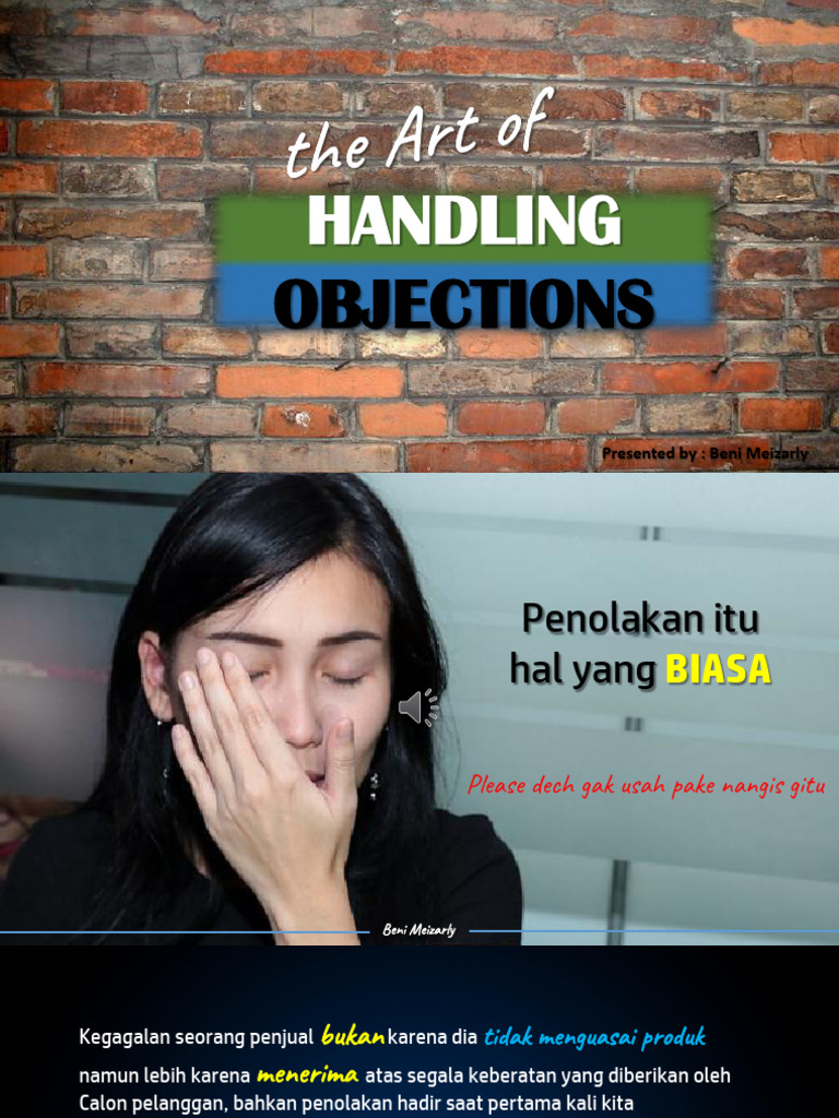 Handling Objection | PDF