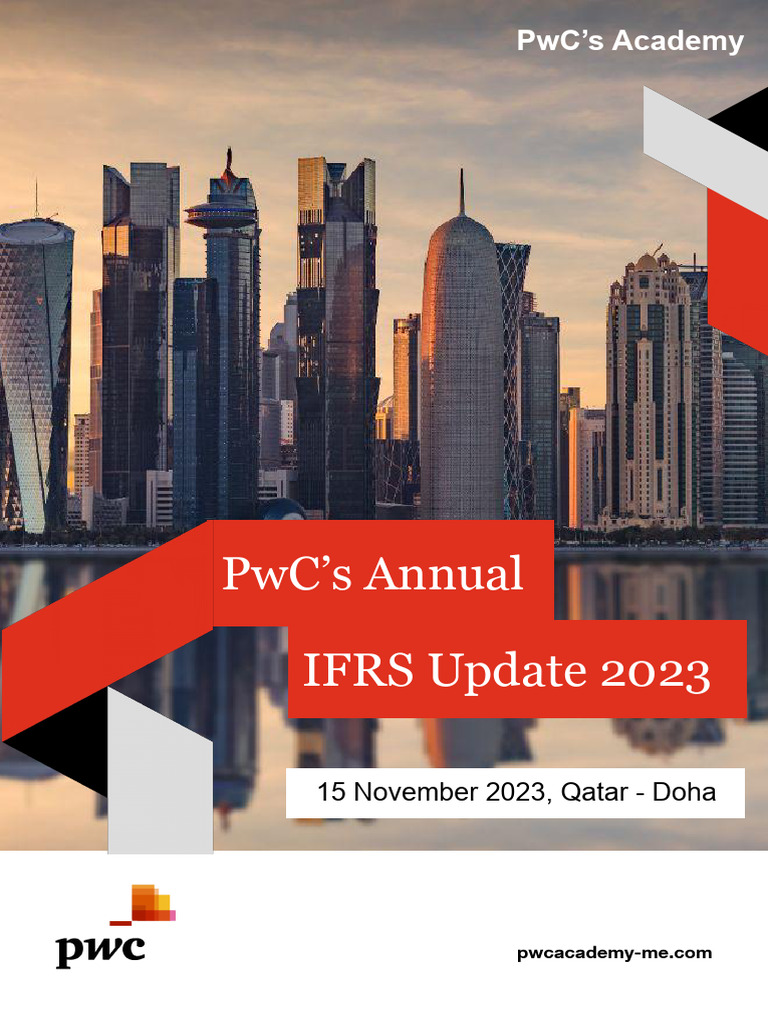 PwC's Annual IFRS Conference Flyer 2023-Qatar | PDF