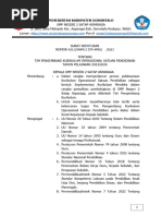 SK Koordinator Kokurikuler 2025 | PDF