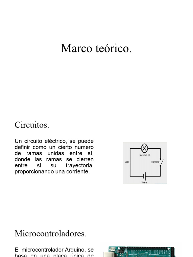 Marco Teorico | PDF | Arduino | Ciencias fisicas Marco Teorico | PDF | Arduino | Ciencias fisicas