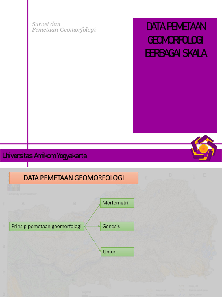 05112020_4. DATA PEMETAAN GEOMORFOLOGI BERBAGAI SKALA | PDF