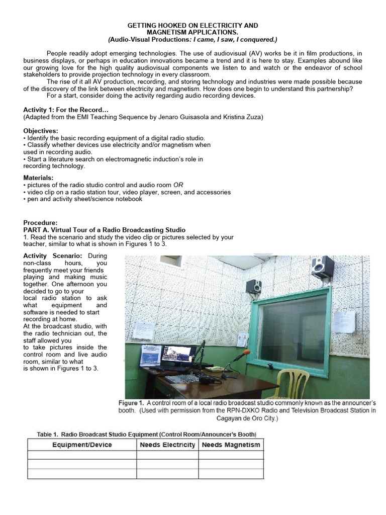 Getting Hooked On Electricity and | PDF | Radio | Electricity