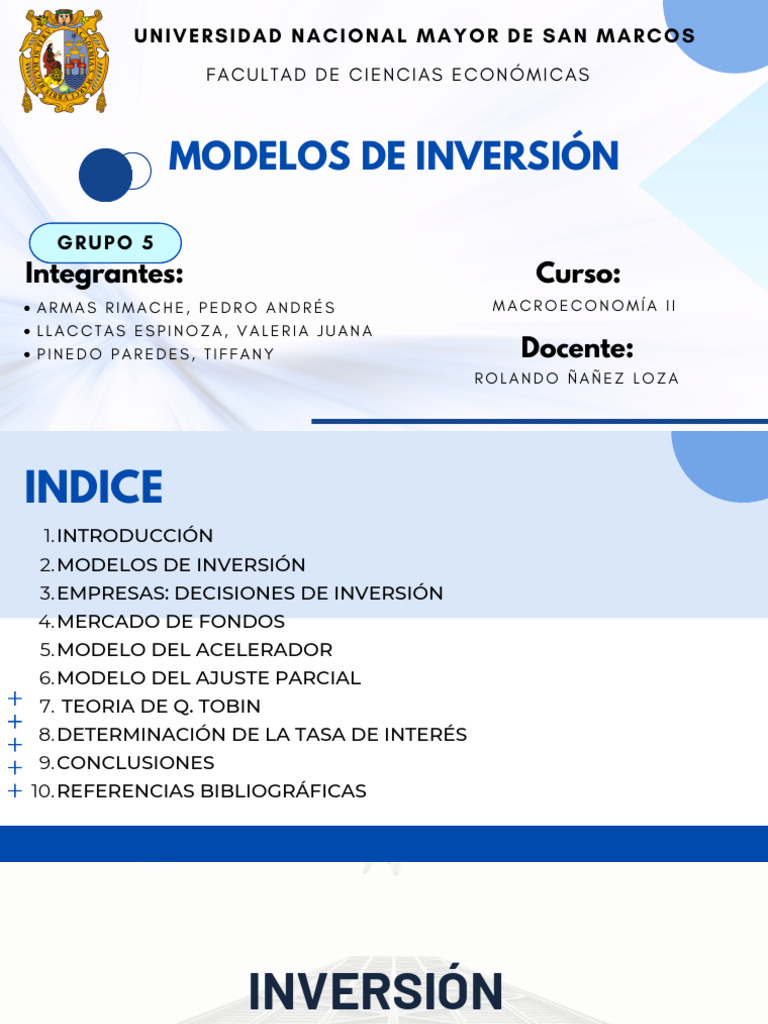 Modelos de Inversión | PDF | Fondo de inversión | Portafolio (Finanzas)