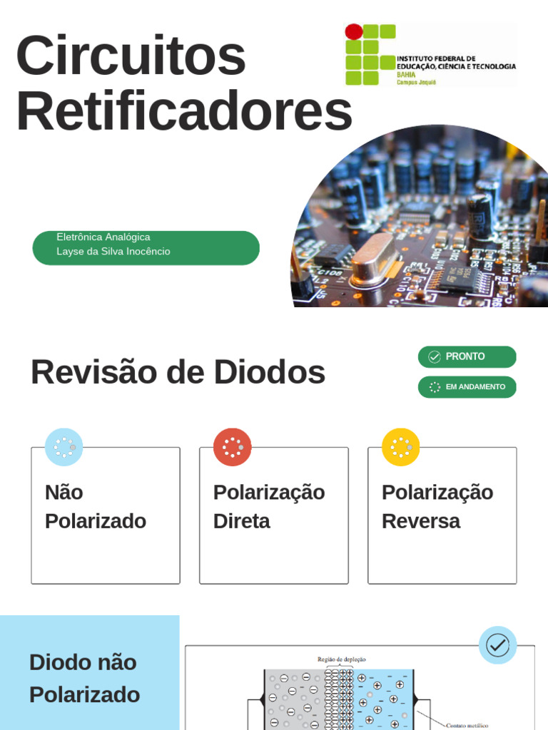 Exemplos de Circuitos Retificadores | PDF | Retificador | Diodo
