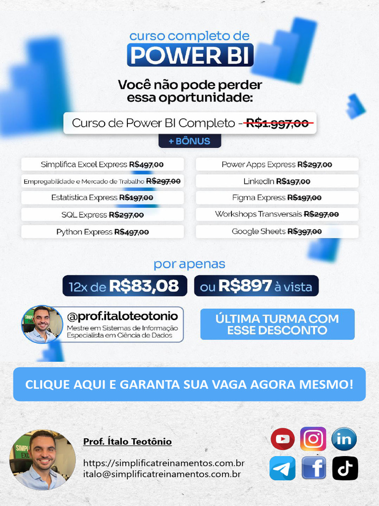 Simplifica Power BI Do Zero Ao Expert | PDF