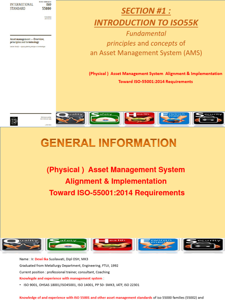 0 Preview ISO55001 | PDF | Asset Management | Iso 9000