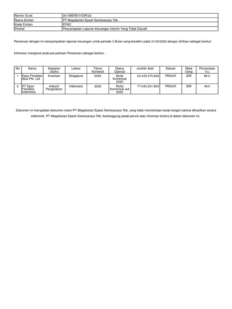 FinancialStatement-2022-I-EPAC | PDF