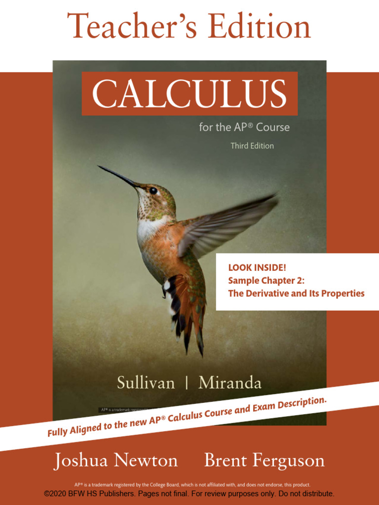 Sullivan Miranda 3e TE Sample Chapter | PDF
