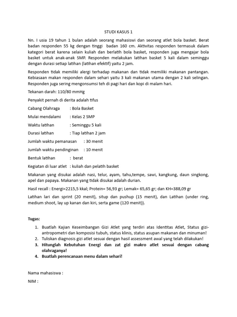 Tugas Perencanaan Menu | PDF