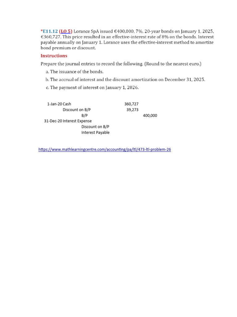 Chapter 11 Bonds Payable | PDF | Bonds (Finance) | Interest