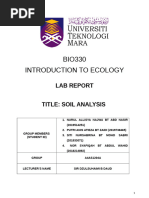 Bio122 Experiment 1 Lab Report | PDF | Microscope | Cell (Biology)