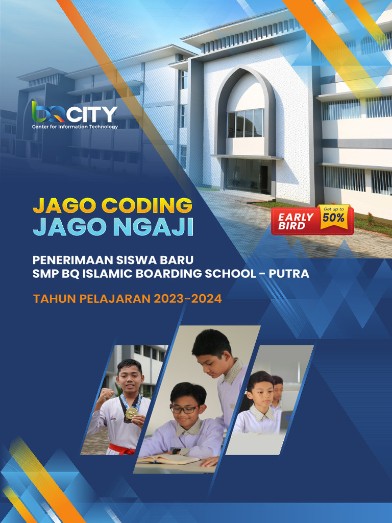 Brosur PSB BQ Islamic Boarding School 2023 2024 | PDF