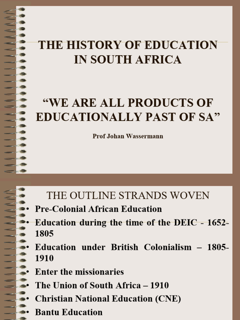 History of Education Slides | PDF