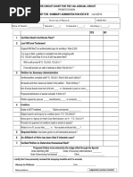 Palm Beach Summary Administration Checklist | PDF | Probate | Will And ...