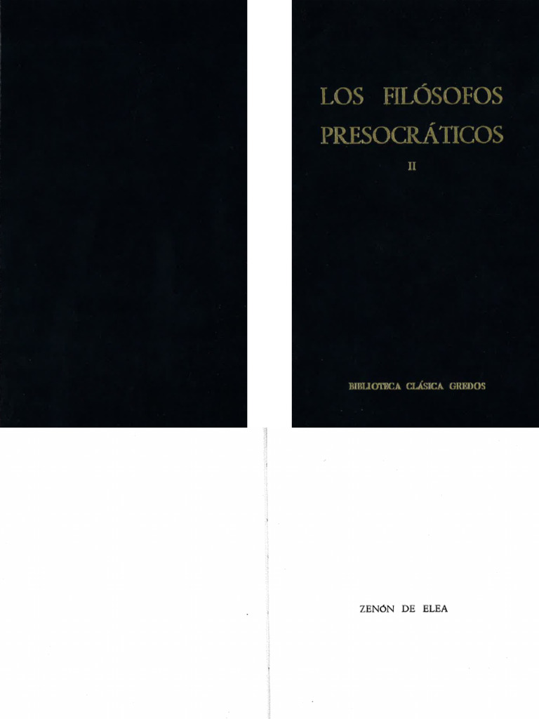 Los Filósofos Presocráticos | PDF