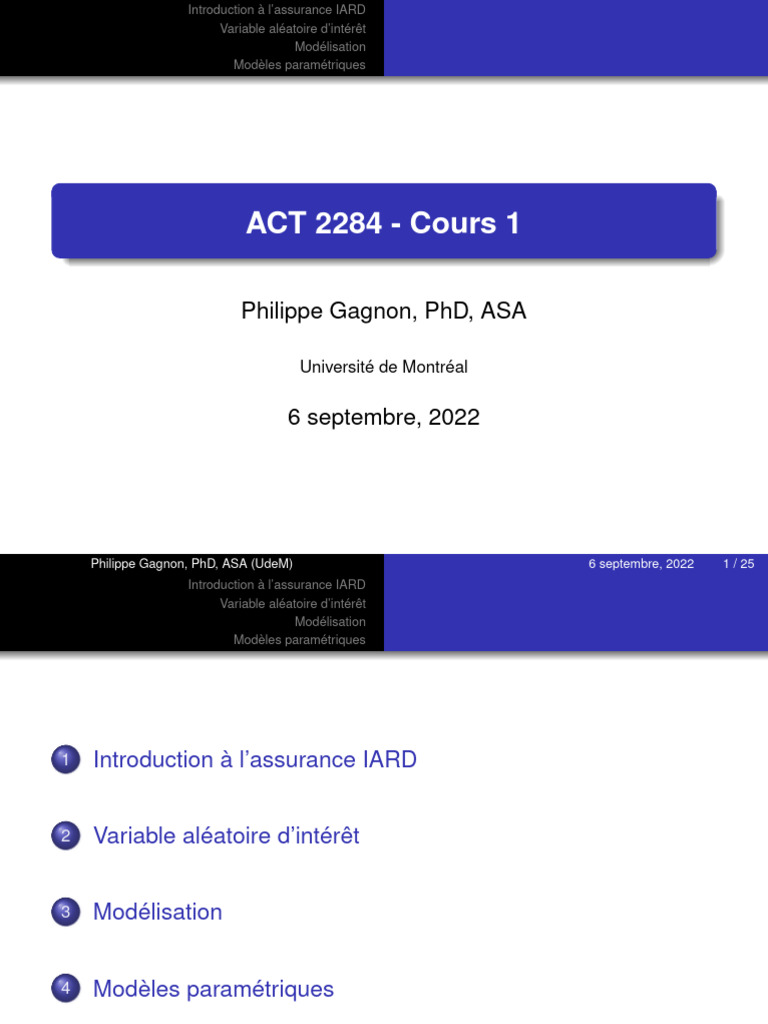 Cours 1 | PDF
