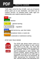 DMV Learner's Permit Questions | PDF | Traffic | Intersection (Road)