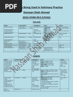 Goat Dewormer Dosage Chart | PDF | Dose (Biochemistry) | Chemistry