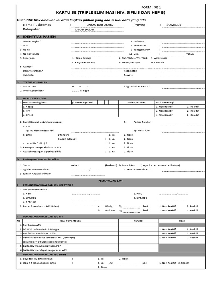 Laporan Tripel DDH Ibu Hamil Pusk Juni 2020 | PDF