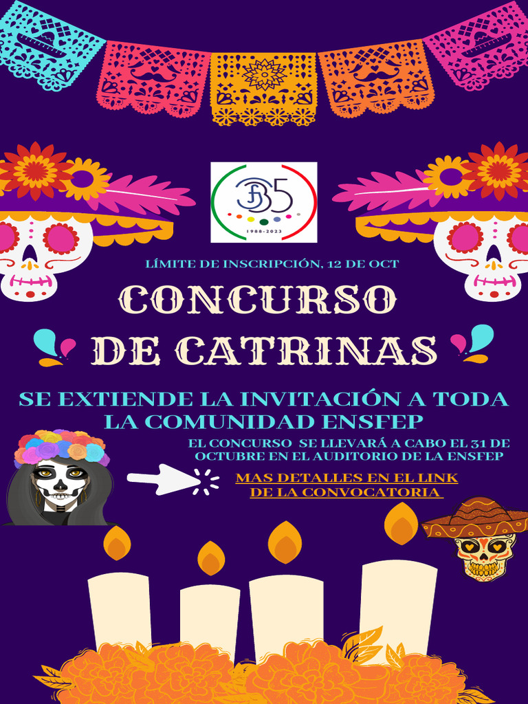 Concurso catrinas | PDF