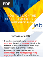 AICE Body Paragraph Structure Guide | PDF