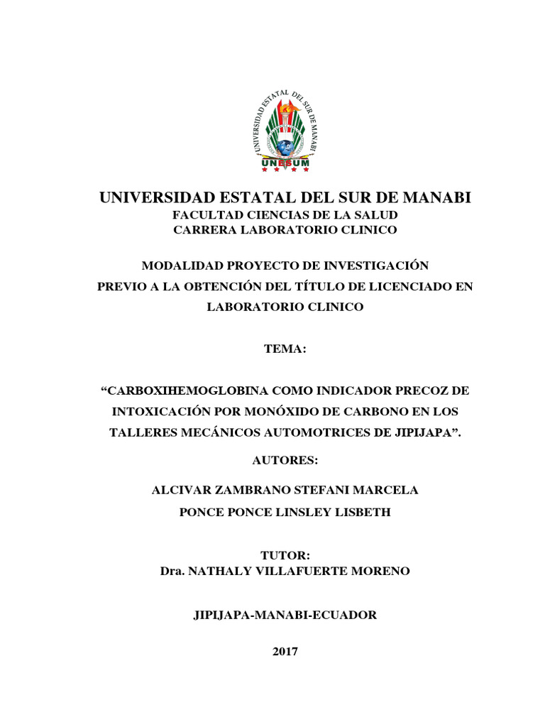 UNESUM-ECU-Lab-Cli-2017-09 | PDF