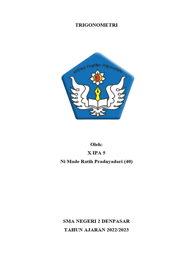 Trigonometri Matwa | PDF