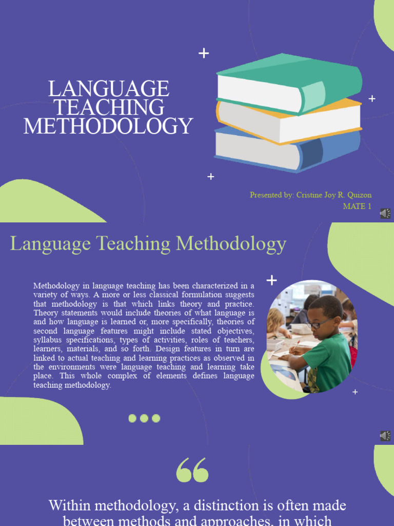 Language Teaching Methodology | PDF | Second Language Acquisition ...
