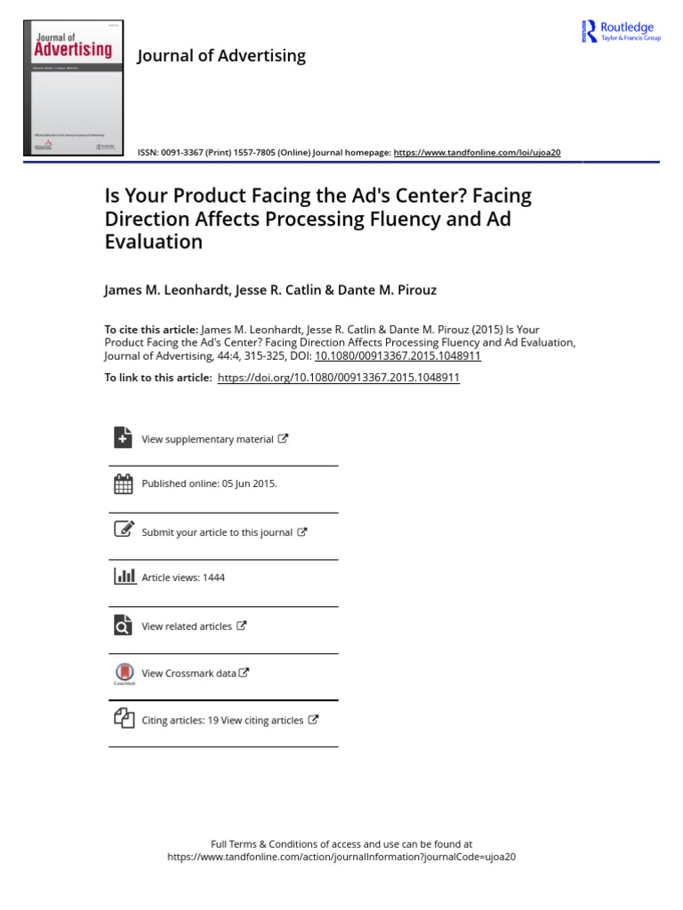 Is Your Product Facing The Ad S Center Facing Direction Affects ...