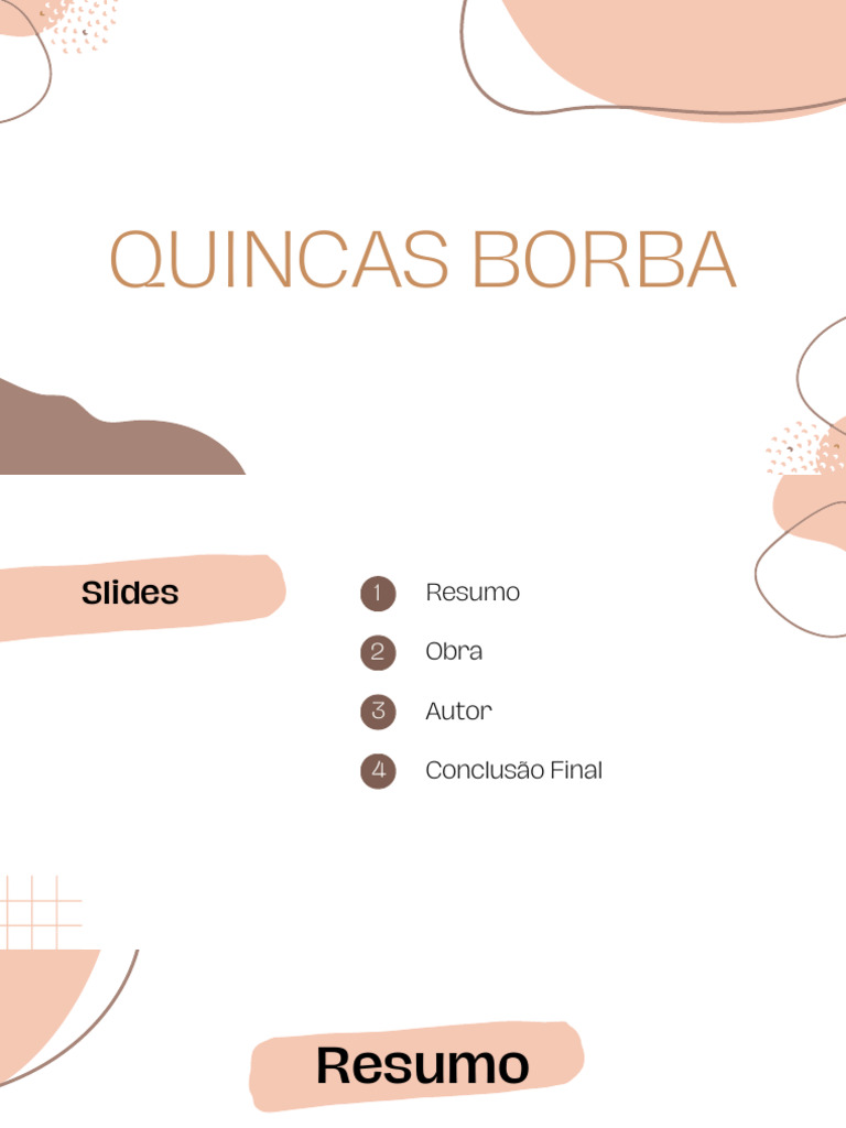 Seminario - Quincas Borba | PDF