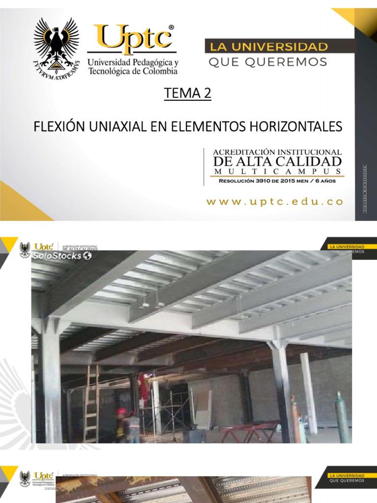 Tema 2 - Flexión Uniaxial | PDF