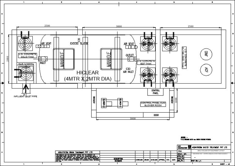 20kld Hiclear STP Layout | PDF